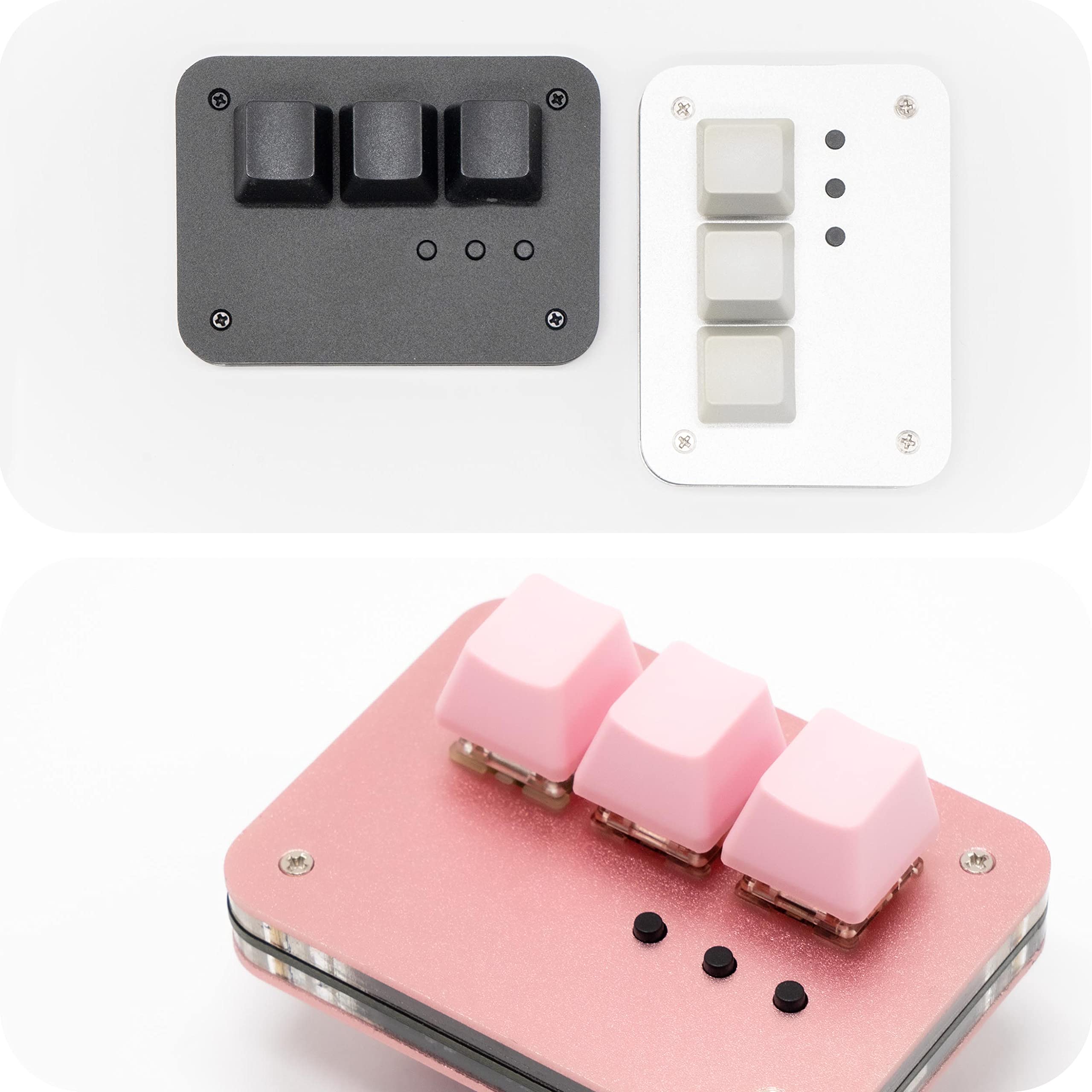 Mua Momokai Tap Trio - 3 Key Mechanical Hot-swappable Macropad (Black ...