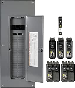 Square D by Schneider Electric HOM4080M200PC1AVP Homeline 200-Amp 40 ...