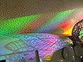 Amazon.com: Decorative Rainbow Window Film Holographic Prismatic Etched ...