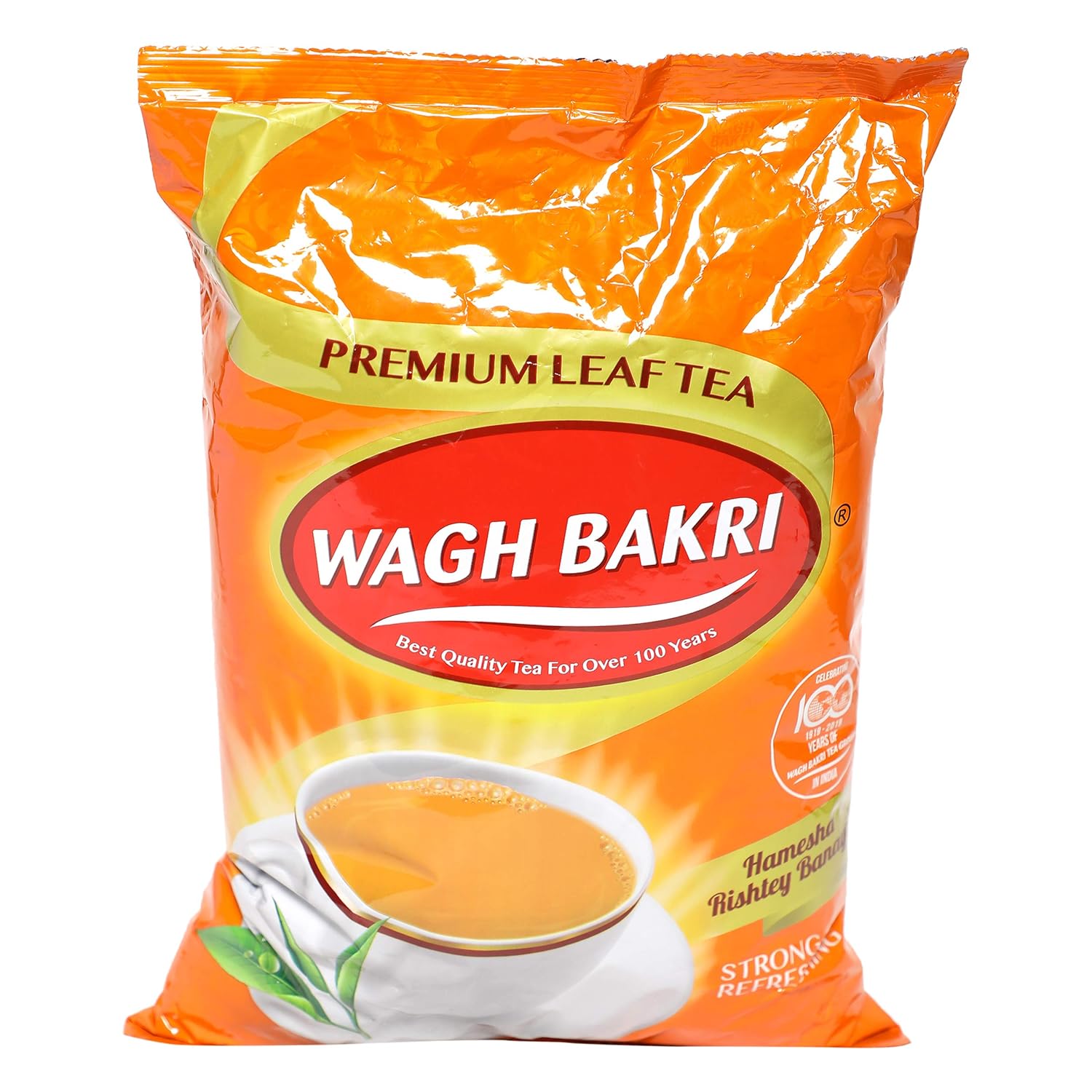 Wagh Bakri Premium Leaf Tea - Strong and Refreshing, 1 kg Pouch: Amazon ...