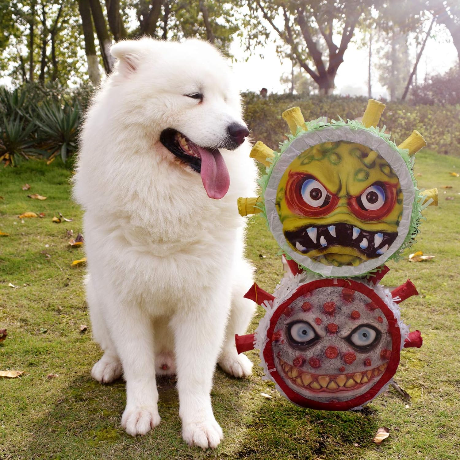 Pinata Ugly Coronavirus Break It Stay Home Together Toy Piñata Birthday ...