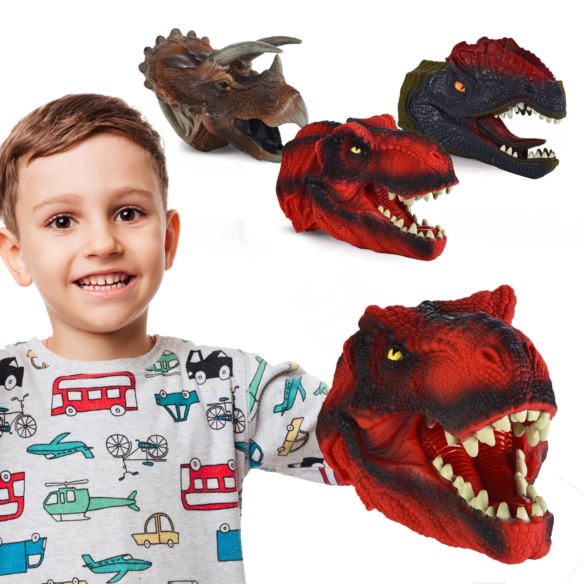 Mua DR DINGUS Hand Puppets (Dinosaur - 3 Pack) - Tyrannosaurus ...