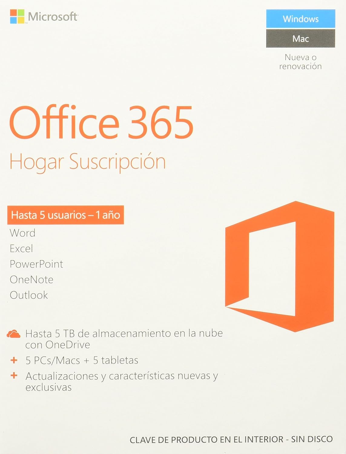 Microsoft Office 365 Hogar Premium (5PC o Mac) – Lo Que Recomiendo – LQR