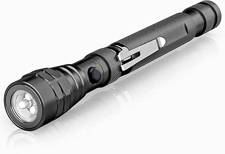 Telescopic Flex-Head LED Flashlight with Extendable Head - Tactical ...