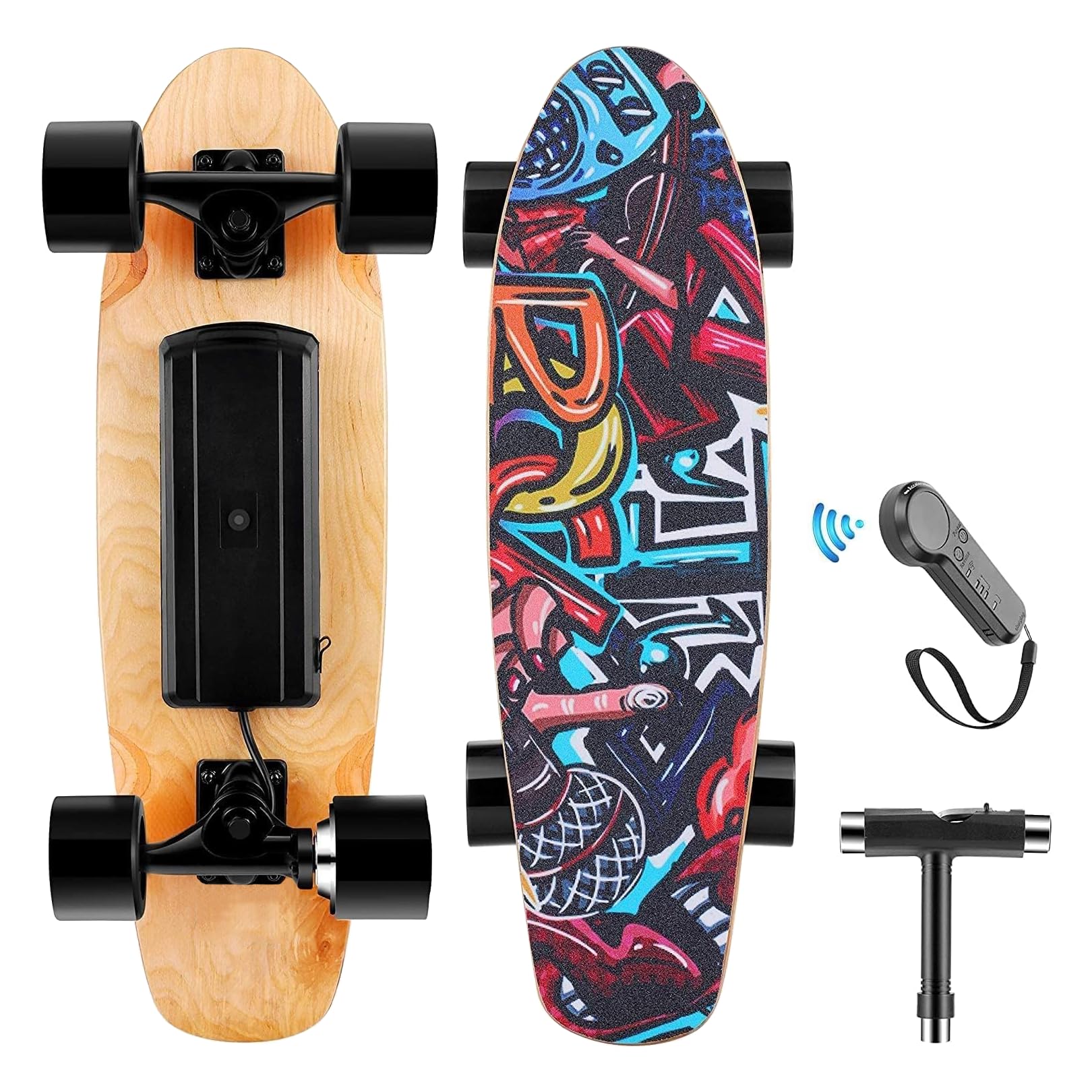 Mua Caroma Electric Skateboards with Wireless Remote Control, Max 12.4 ...