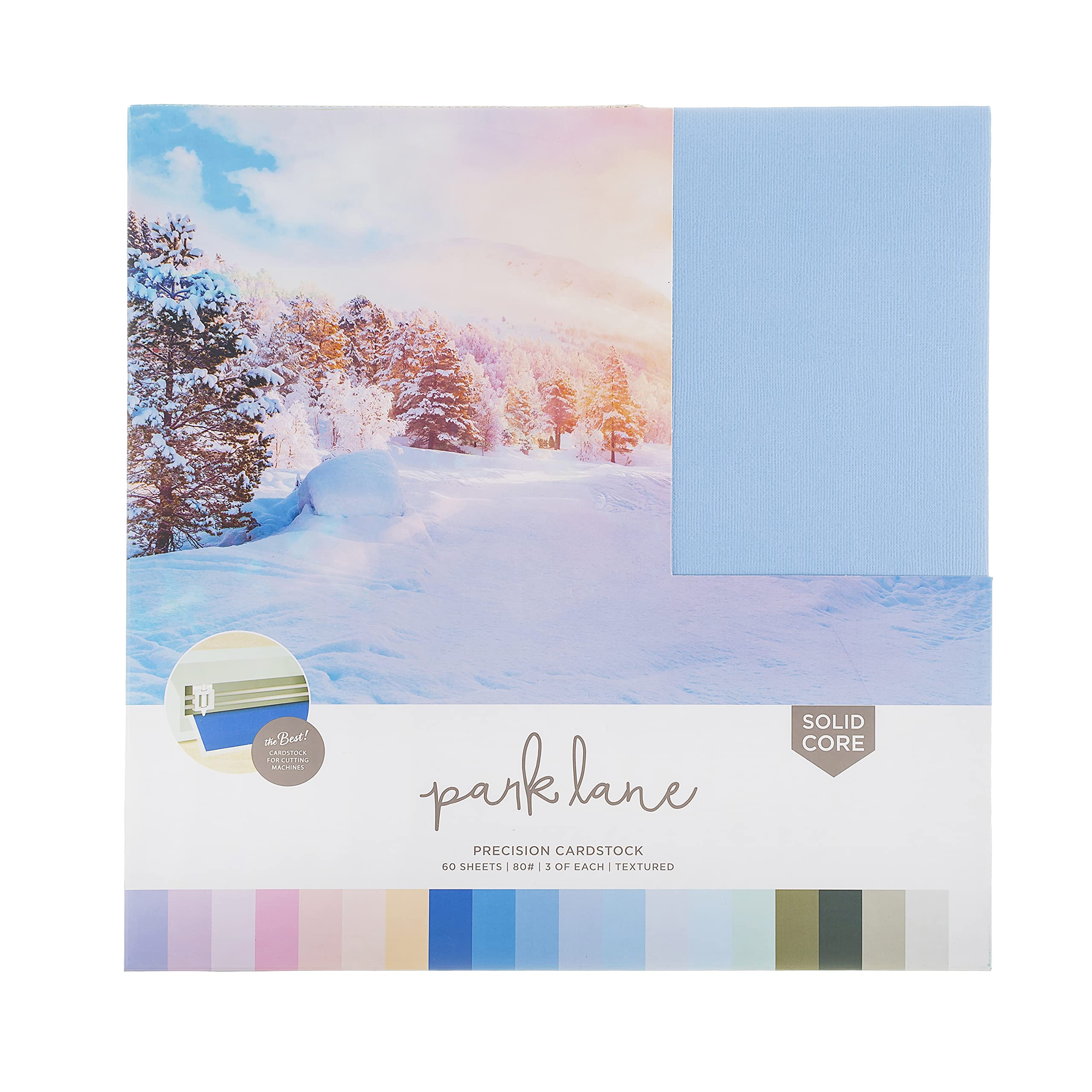 Cardstock 12x12 Variety Pack, 60 Sheets | 80lb Premium Textured ...