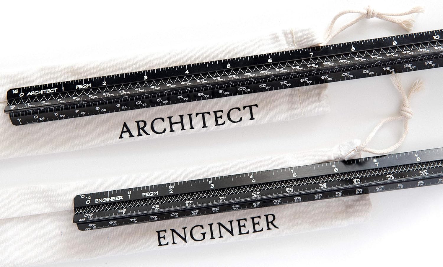 Amazon.com : Architectural Scale Ruler and Engineer Scale Ruler Set ...