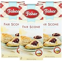Amazon.com : Fisher Original Fair Scone Mix, Bulk Box (4.5 Lb (Pack of ...