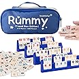 Amazon.com: Doublefan Mini Rummy Cube Game, Mini Size Rummy Set with ...