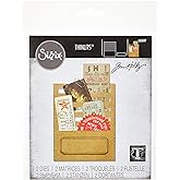 Amazon.com: Sizzix, Multi Color, One Size Thinlits Die Set 661094, Mini Album by Lori Whitlock ...