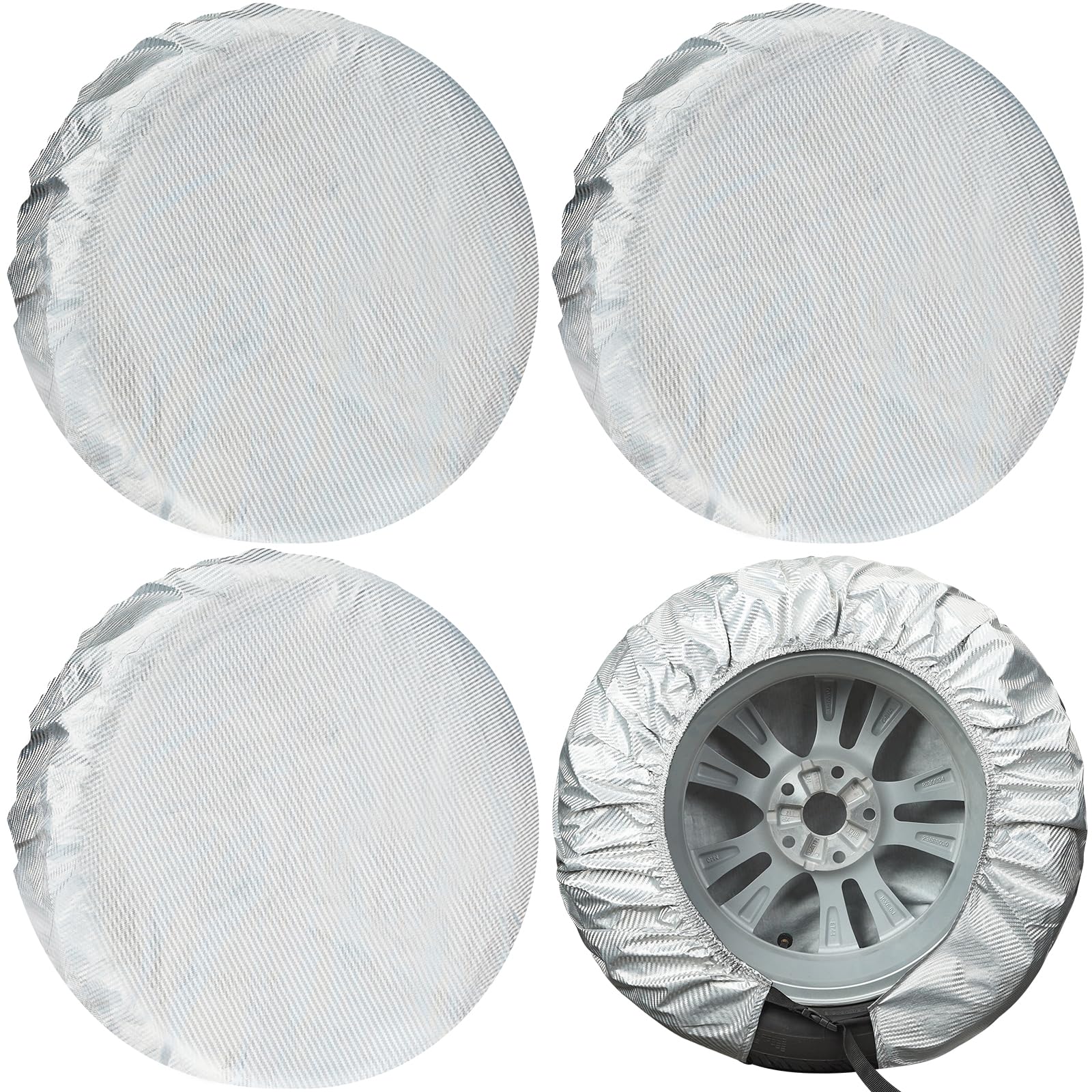 Season Guard Tire Covers 4 Pack, Tire Wheel Protector for Truck, SUV ...