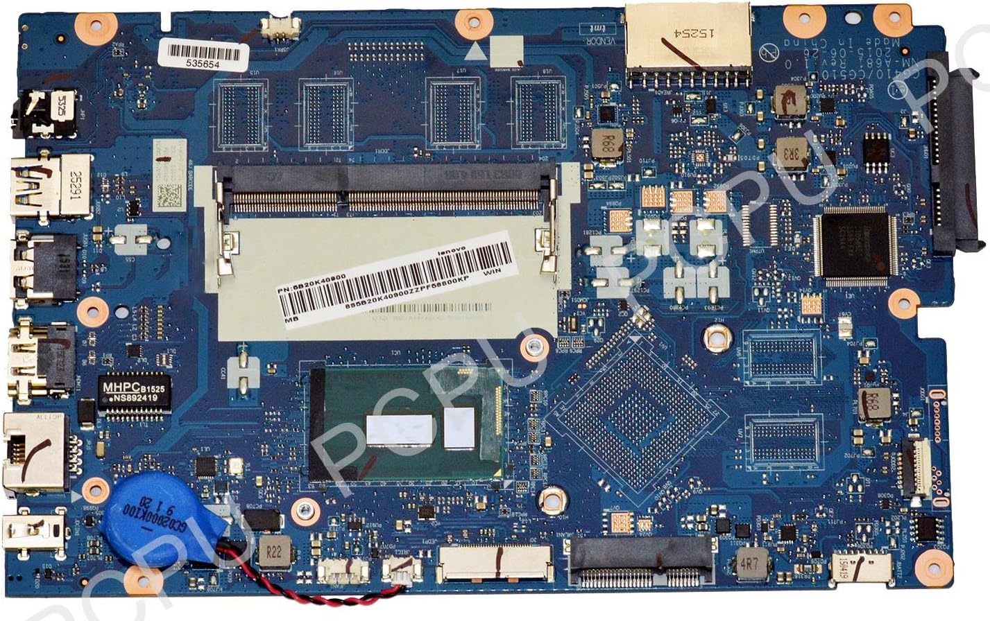 5b20 K40900 Lenovo IdeaPad 100–15IBD carte mère pour ordinateur ...