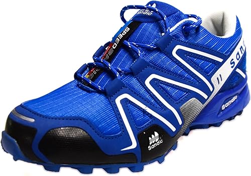 Item 1672 8 Speed Sandic/Racing Trail Shoes – Blue/White Size: 41 – 46 ...