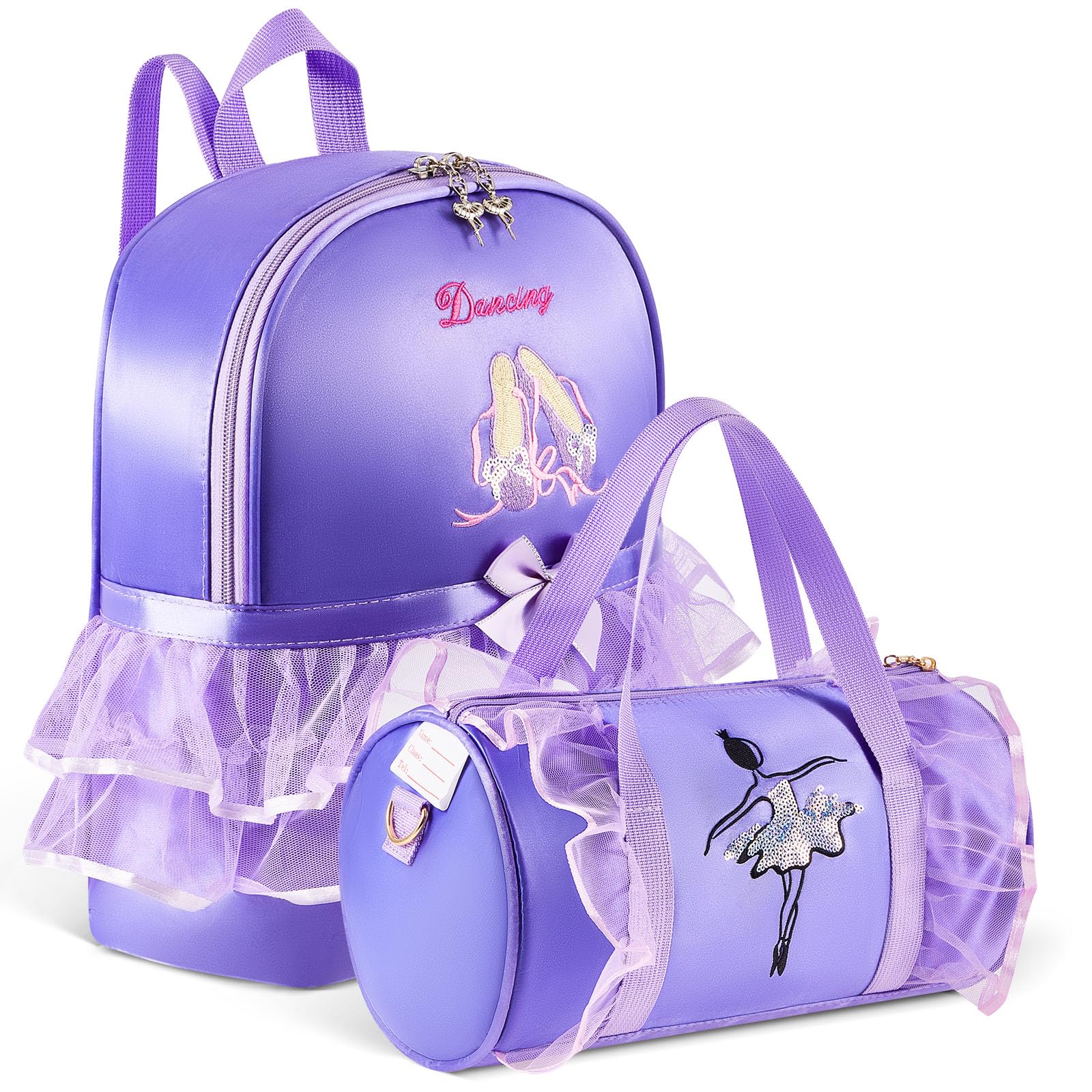 Sanwuta Cute Ballet Dance Bag Ballet Dance Backpack Kids Tutu Dress Bag ...