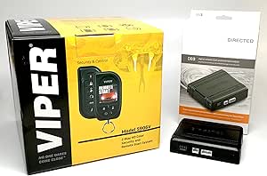 Viper 5906V Remote Car Starter & Alarm Keyless Entry 2-Way TWO Remotes ...
