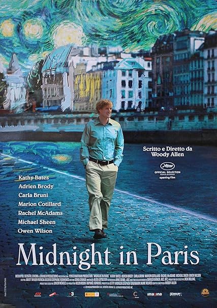 Midnight in Paris Poster (68cm x 98cm) + a free surprise poster ...