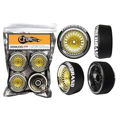 FireBrand RC & bull; Rodas de corrida XTREME DRIFT e Diamond, 45?5?