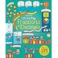 Lift-the-Flap Fractions and Decimals: Dickins, Rosie, Giaufret ...