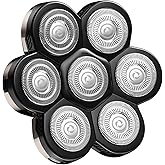Amazon.com: Roziaplus 7D Electric Shavers Replacement Heads Bald ...