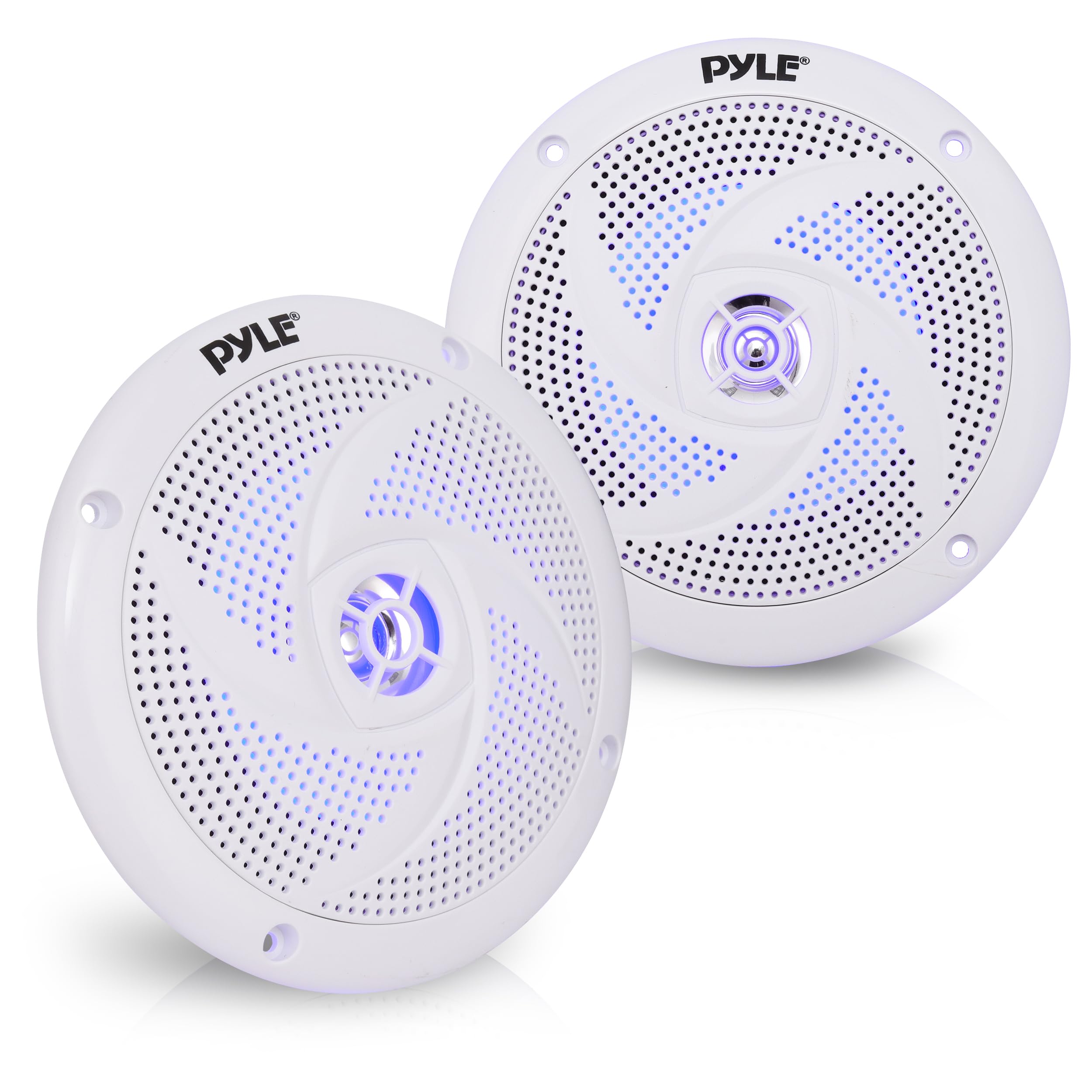 Pyle Marine Speakers - 5.25 Inch 2 Way Waterproof and Weather Resistant ...