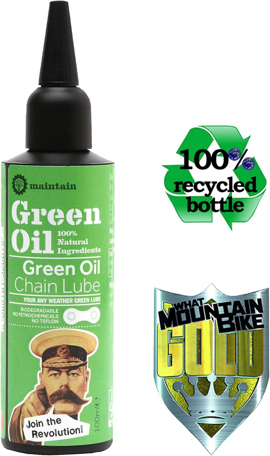 Green Oil Green Oil chain lube 100ml: Amazon.co.uk: Sports & Outdoors