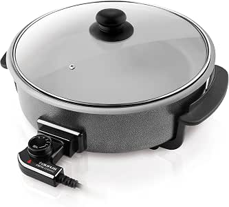 Taurus Creta Ceramic - Cacerola eléctrica: Amazon.es: Hogar