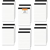 Amazon.com : Small Legal Pads 4x6 Note Pads 4x6 Mini Notepad 12 Pack ...