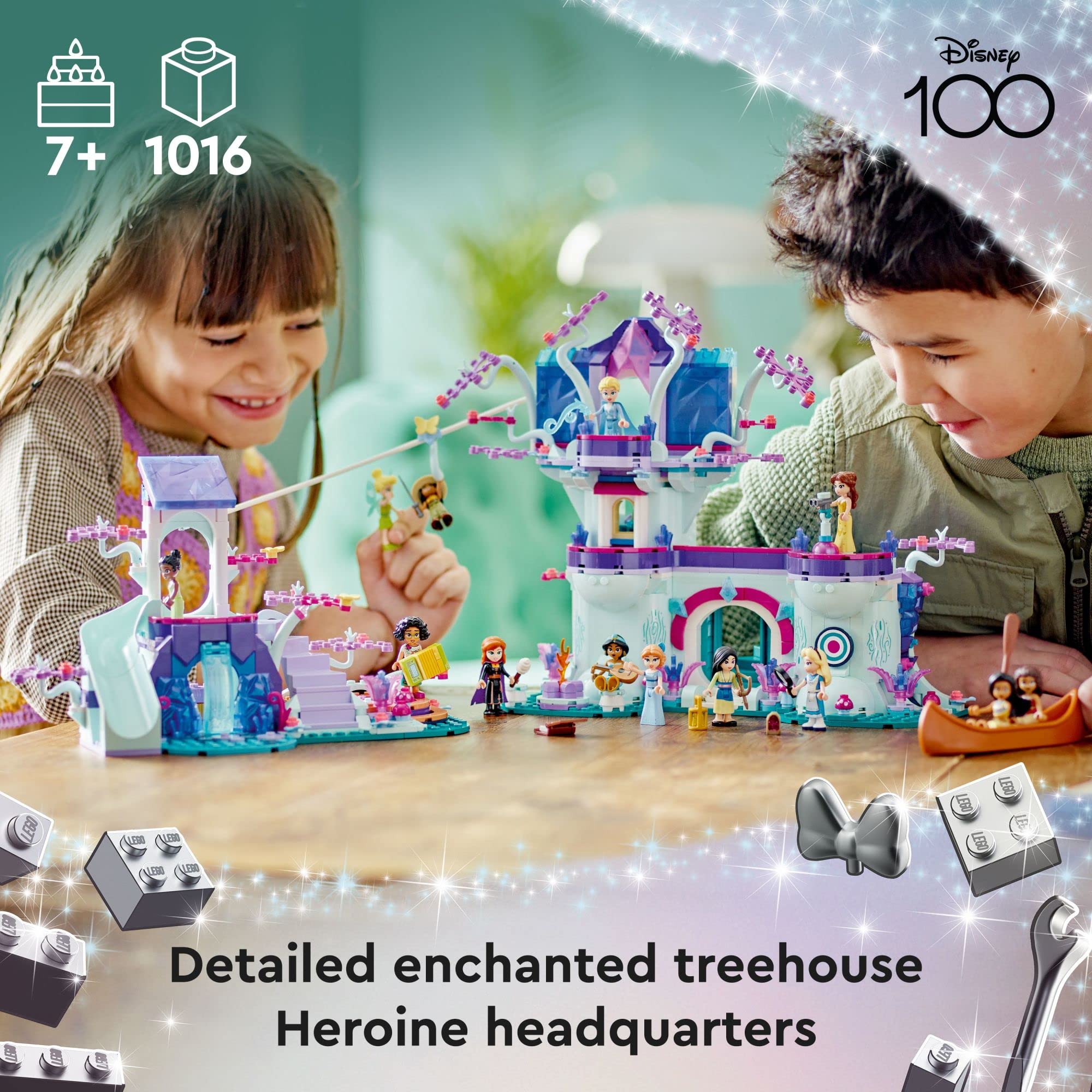 Mua LEGO Disney The Enchanted Treehouse Buildable 2-Level Tree House ...