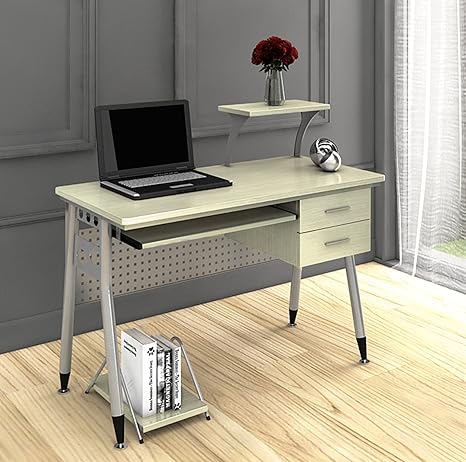 PC Table Computer Desk Work Station Home Office Furniture With shelf ...