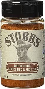 Stubb's, Spice Rub Seasoning, BBQ, 131g: Amazon.ca: Grocery