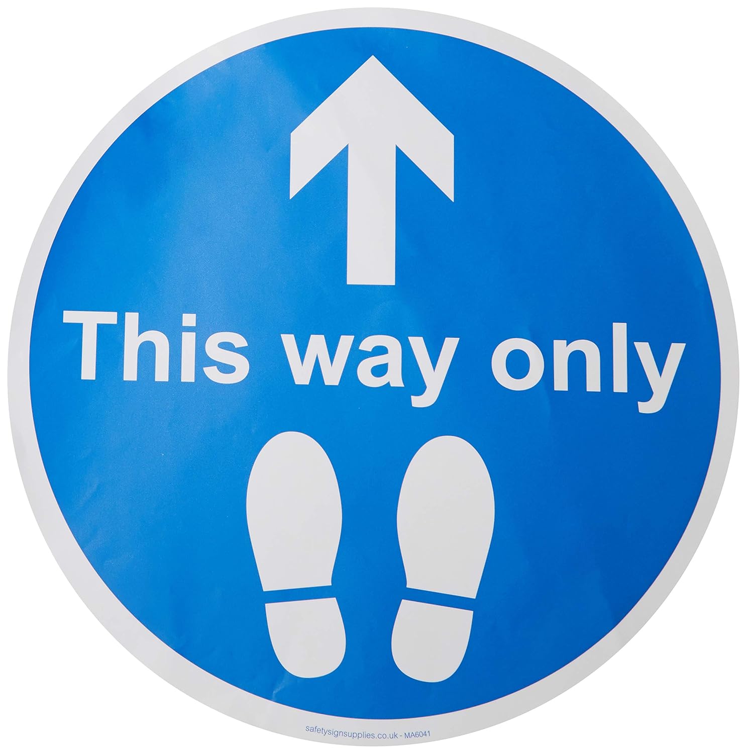 This way only floor graphic – BigaMart