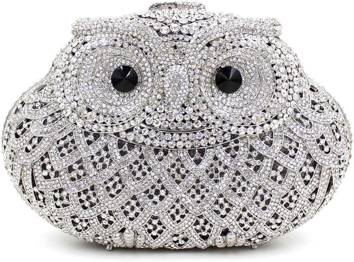 Chirrupy Chief Luxury Bling Daimond 3D Rabbit Rhinestone Clutches ...