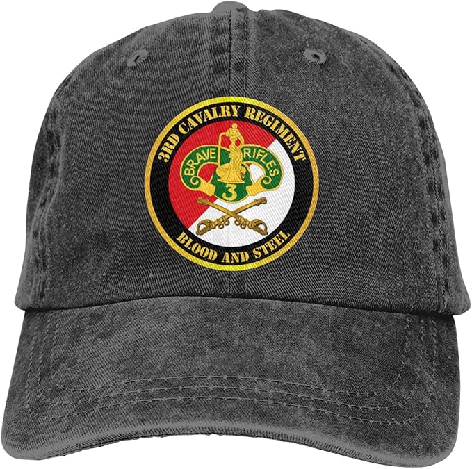 3rd Armored Cavalry Regiment Greek Leisure Fashion Hat Fashion Sun ...