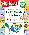 Amazon.com: Write-On Wipe-Off Let's Write Letters (Highlights™ Write-On ...