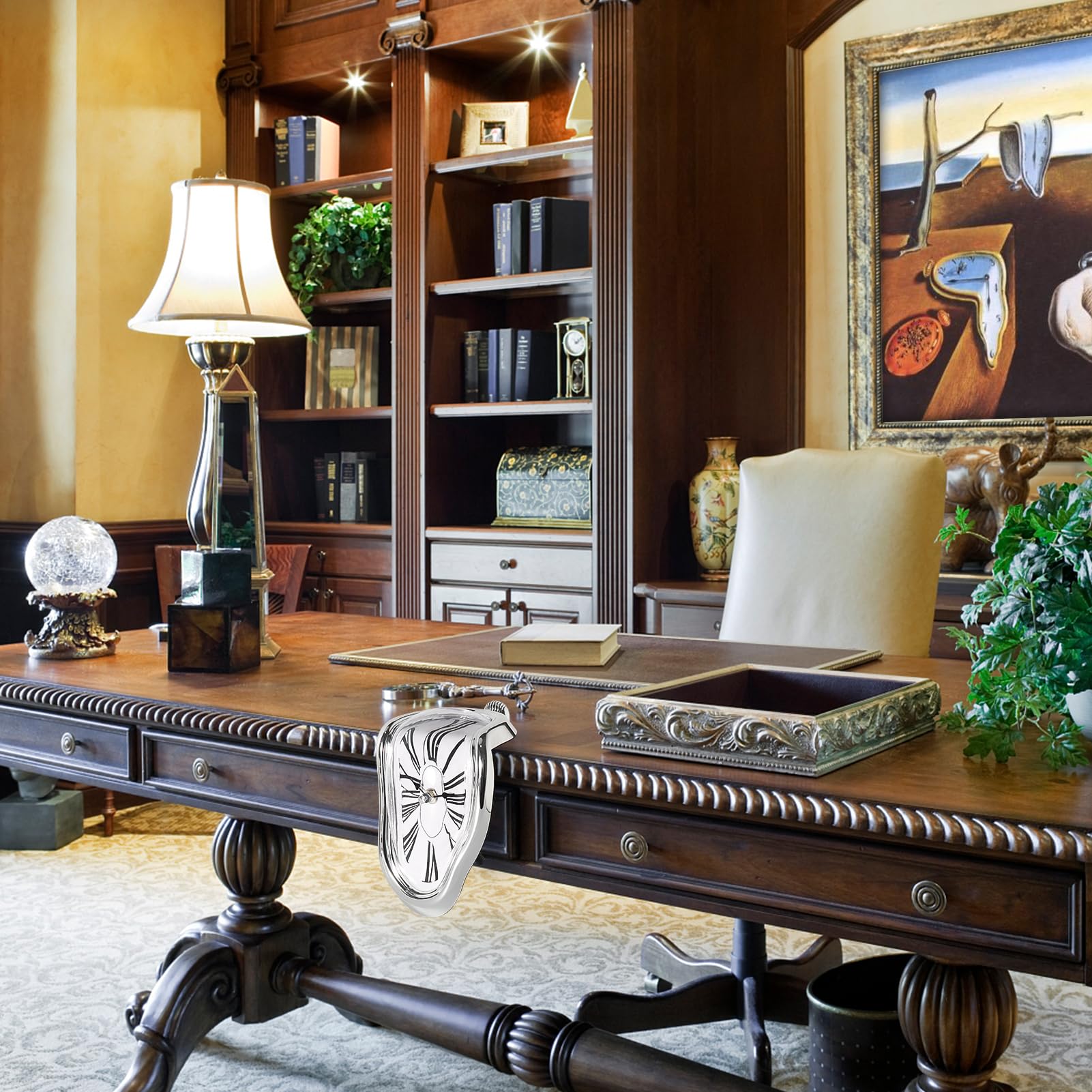 Mua Melting Clock, Salvador Dali Clock,Melted Clock Alice in Wonderland ...