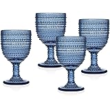 Amazon.com | Godinger Wine Glasses Goblets, Beverage Stemmed Glass Cups ...