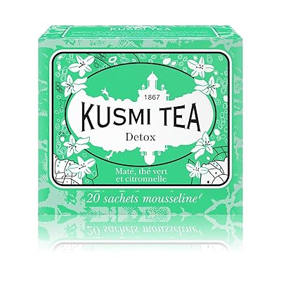 Buy Kusmi Tea - Detox - Natural Green Tea with Lemongrass, Scent of ...