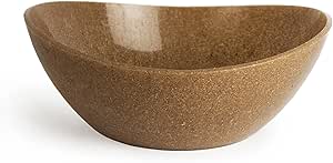 Amazon.com: EcoSmart PolyFlax 7qt Serving Bowl, Brown, Recycled Plastic ...