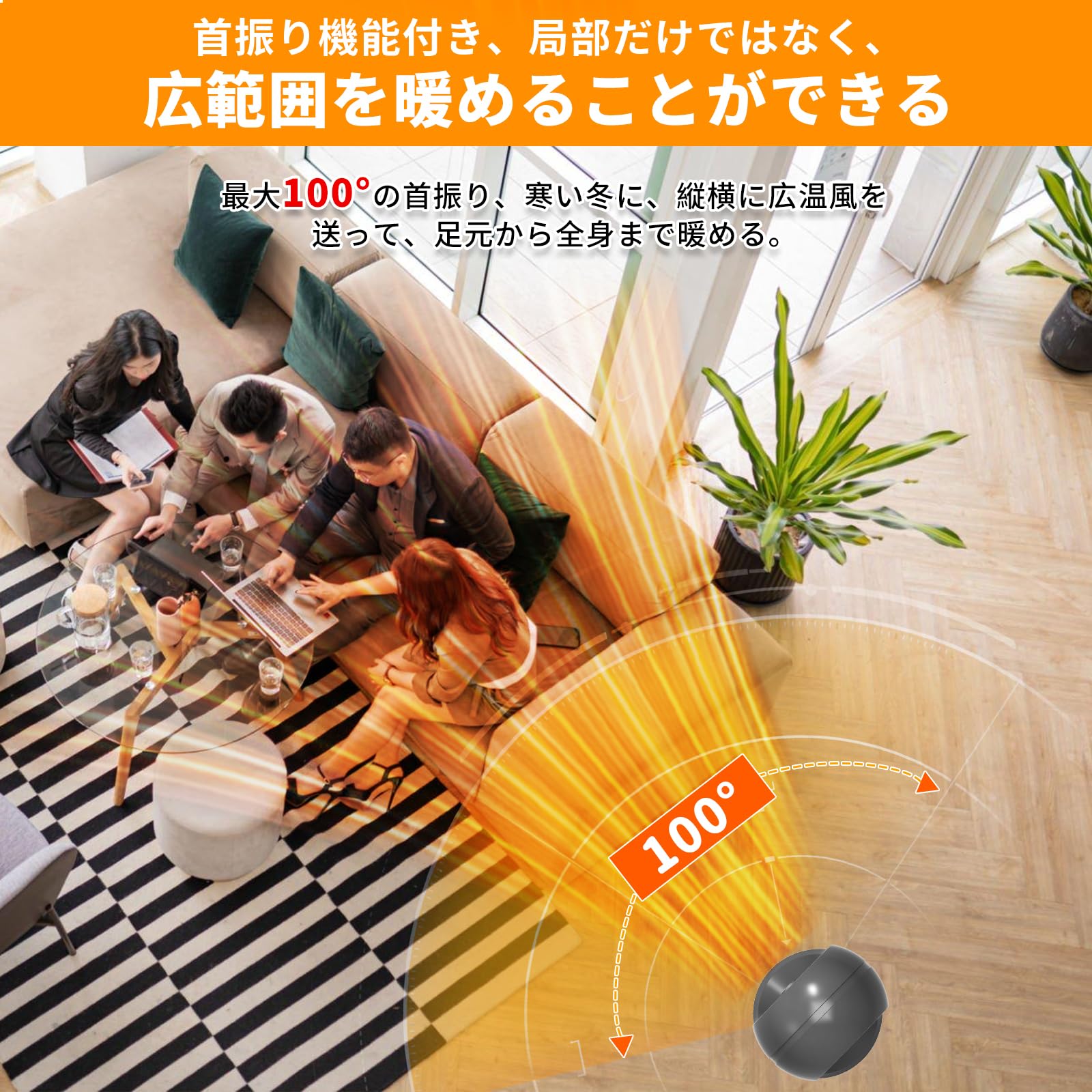 Mua HOLIWIL Fan, Wingless, 2-in-1 Summer and Winter, 2-in-1, Tower Fan ...