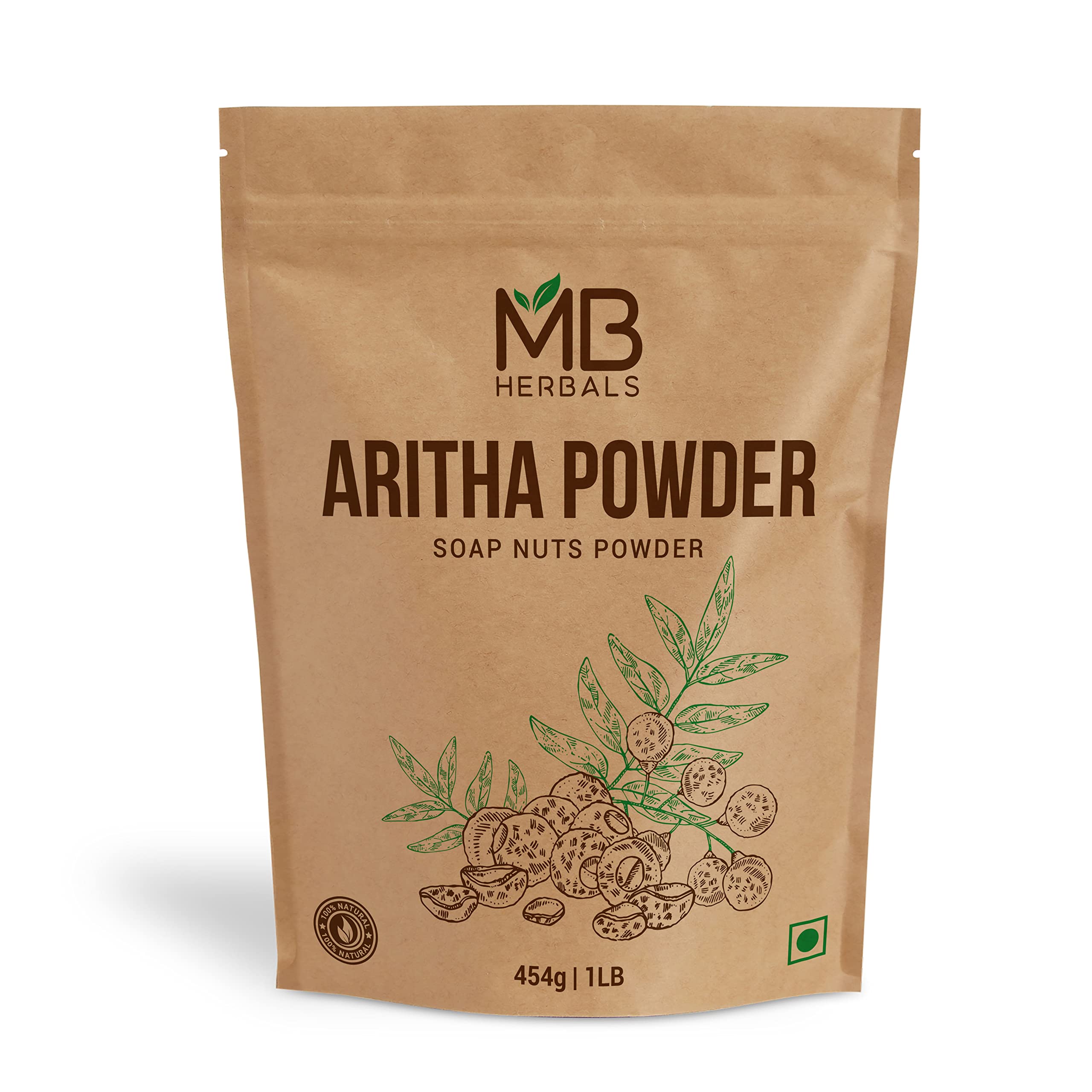 Mua Aritha Powder 16 oz | 1 LB | 100% Pure & Organically Grown (Wild ...