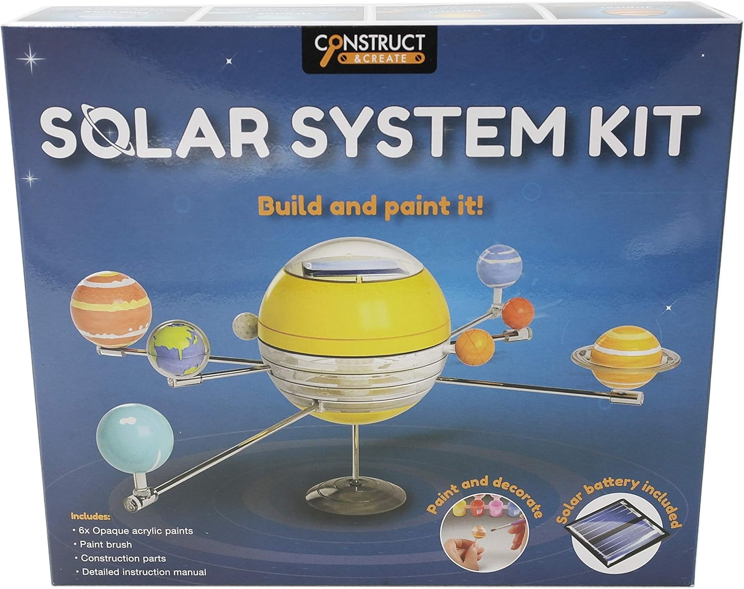 Construct & Create Build Your Own Solar System Kit – BigaMart