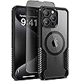 Amazon.com: MOBOSI for iPhone 15 Pro Max Case with Screen & Camera Lens Protector, [Compatible ...