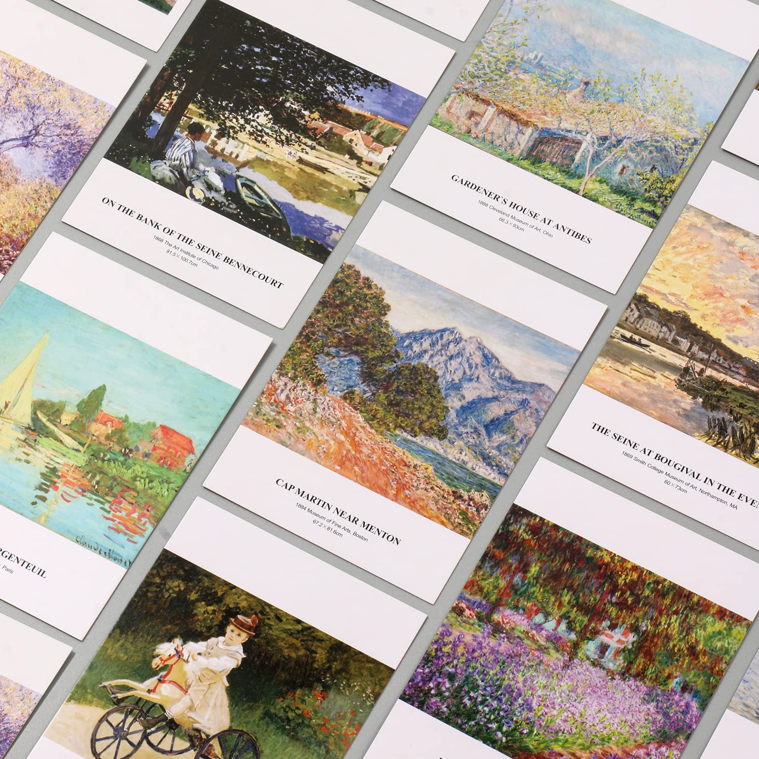 Claude Monet Art Postcards, Famous Painting Modern Artwork Post Cards ...