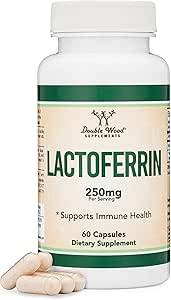 Amazon.com: Lactoferrin 250mg per Serving (60 Capsules) Patented ...