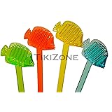 Amazon.com | 25 Multi Colored Seahorse Party Swizzles - Nautical ...