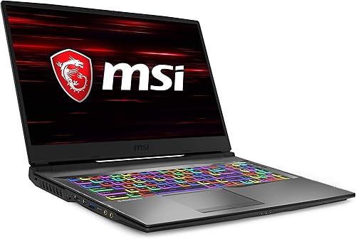 MSI Laptop 17.3 Inch ,1.256 TB,16 GB RAM,Intel 9th Generation Core i7 ...