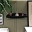 Amazon.com : Fellowes Plastic Partition Additions Shelf, 4 3/4 Inch x ...