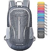 Amazon.com: ZOMAKE 25L Ultra Lightweight Packable Backpack - Foldable Hiking Backpacks Water ...