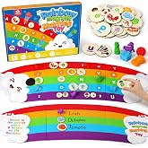 Amazon.com: Magnetic Matching Activity The Alphabet Rainbow Preschool ...