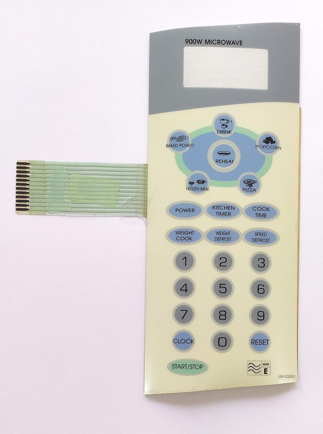 Able EMS3553 Microwave Oven Membrane Keypad: Amazon.in: Home & Kitchen